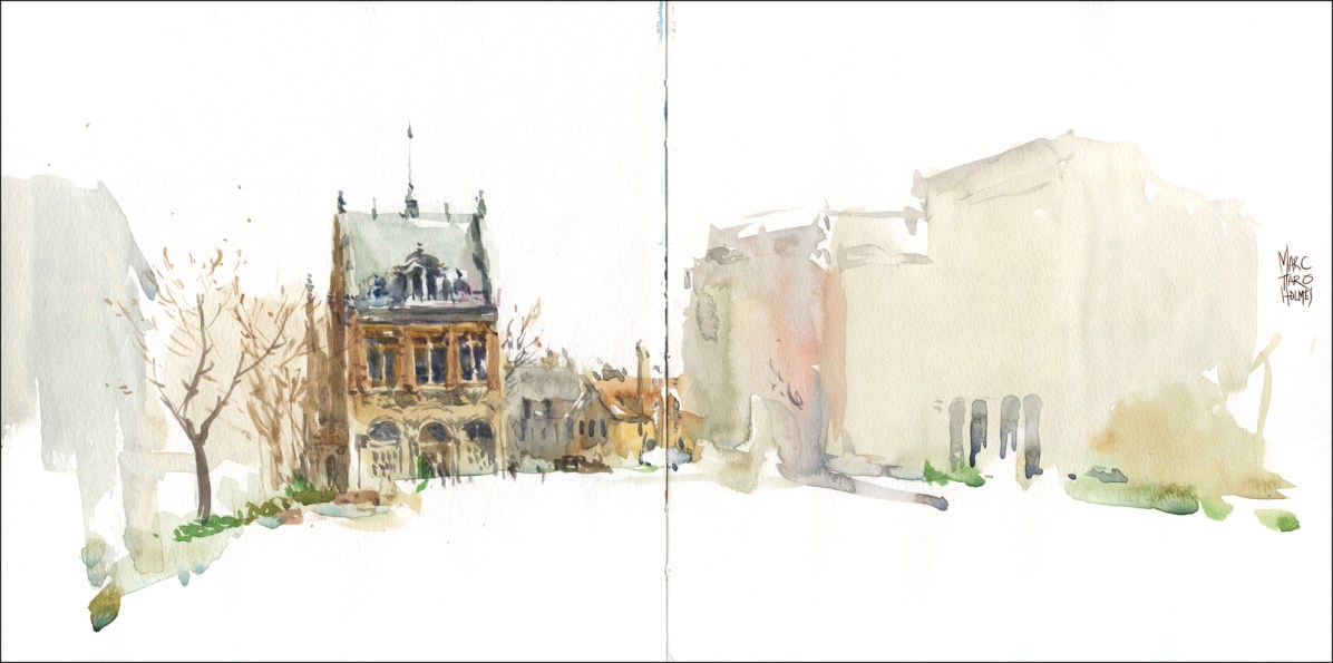 Direct to Watercolor Part 1 of 4 : First Breakthrough | Citizen Sketcher