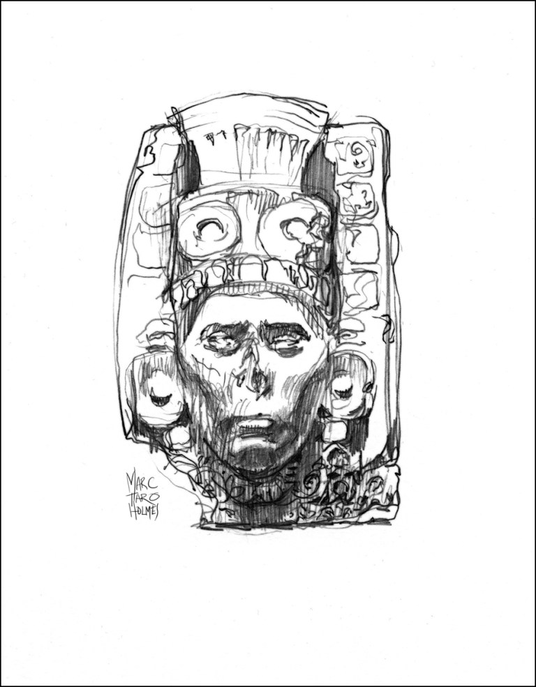 Cutting Room Floor : Sighting the Maya | Citizen Sketcher