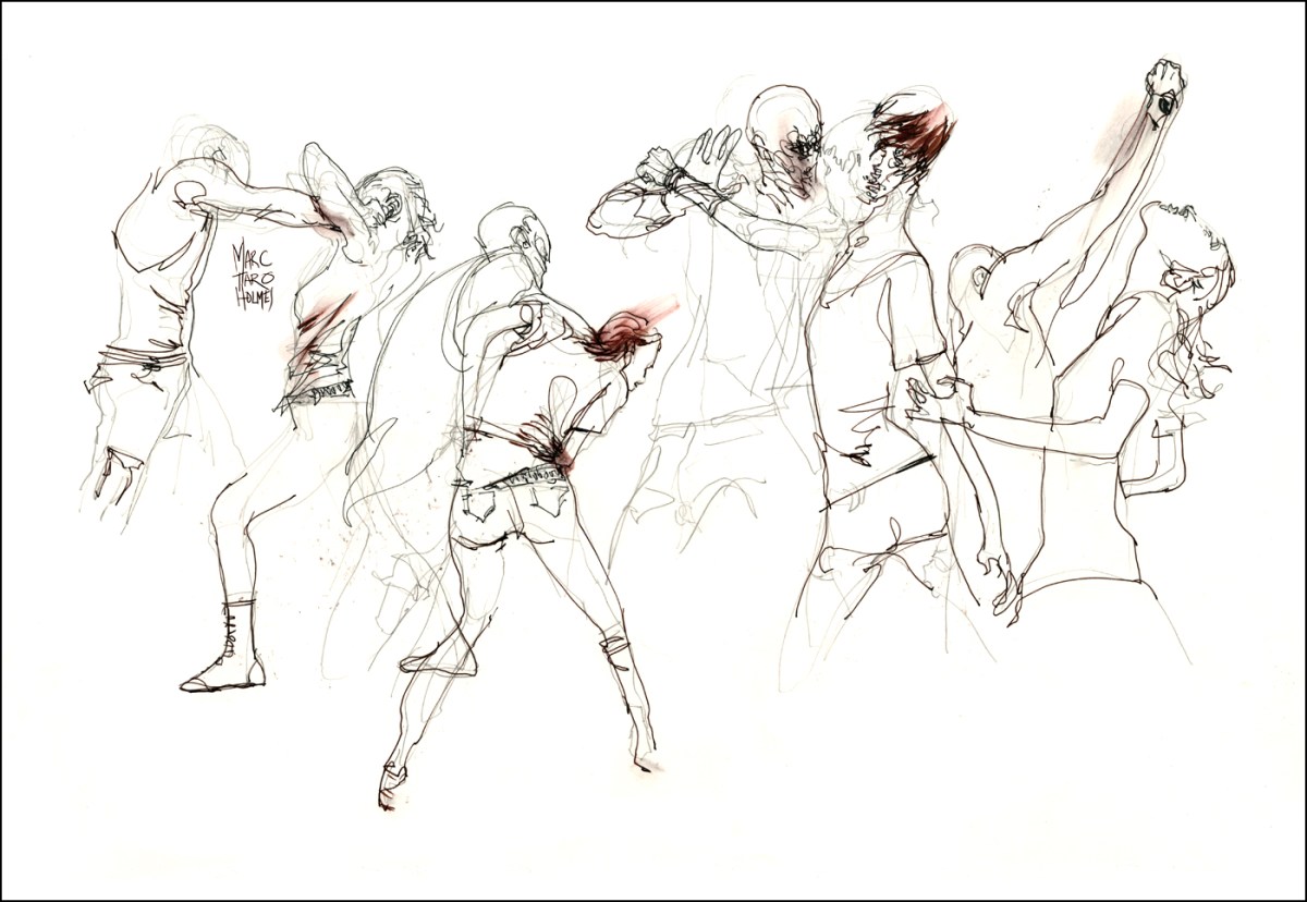 Kung Fu Fighting : Fast as Lightning | Citizen Sketcher