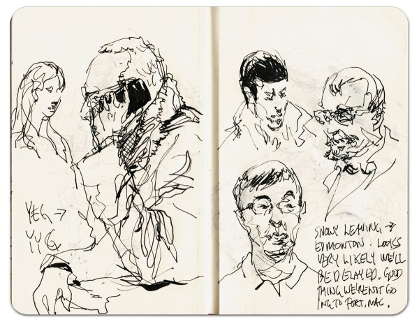 1 Week : 100 People | Citizen Sketcher