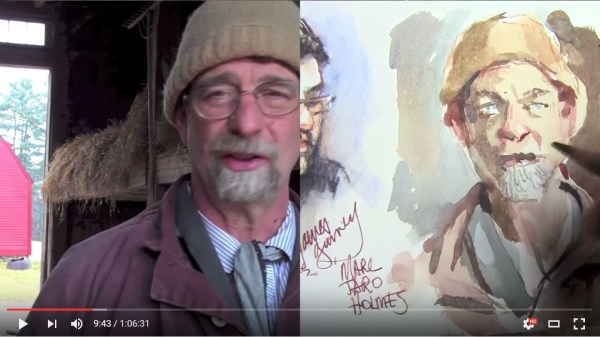 DVD Review: James Gurney’s Portraits in the Wild | Citizen Sketcher