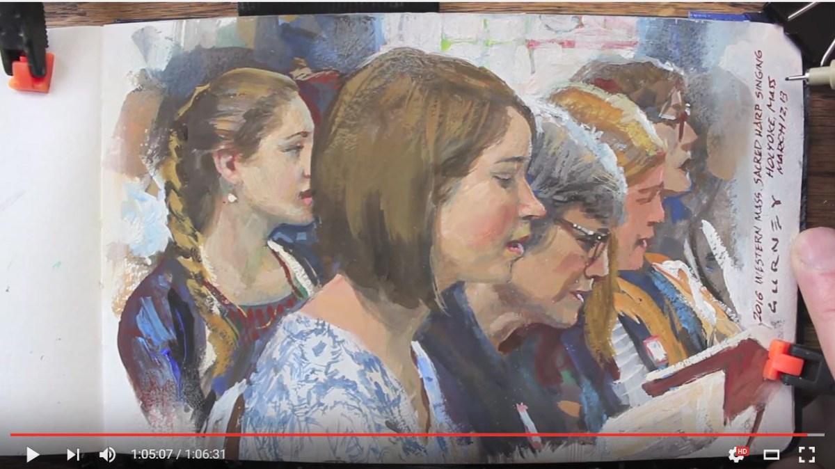 DVD Review: James Gurney’s Portraits in the Wild | Citizen Sketcher