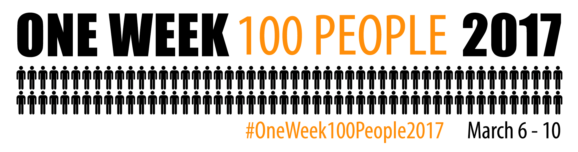 Announcing a new event! #OneWeek100People2017: Monday March 6th ...